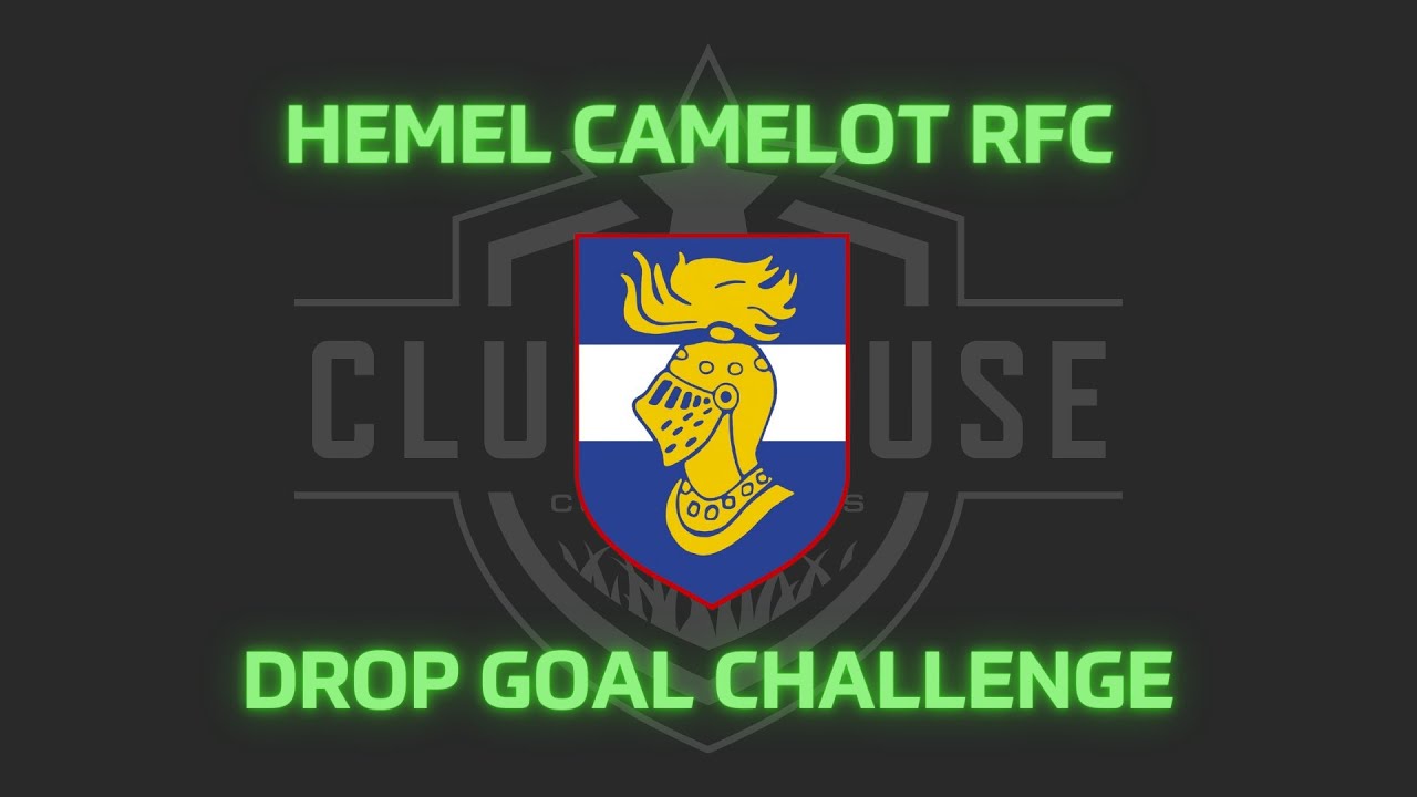 Clubhouse Competitions | Drop Goal Challenge | Hemel Camelot RFC - YouTube