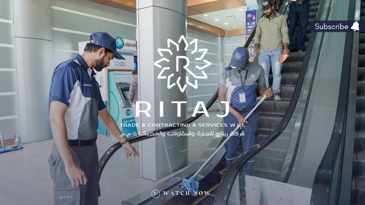 Shopping mall Cleaning Qatar | Ritaj Facility Management - YouTube