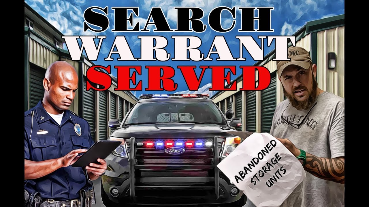 Search Warrant Served On My Auction House!!! Seriously!!! Abandoned ...