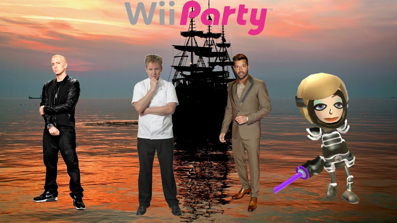 Wii Party - Board Game Island - Eminem Vs Gordon Vs Ricky Vs Alisha (Ep ...