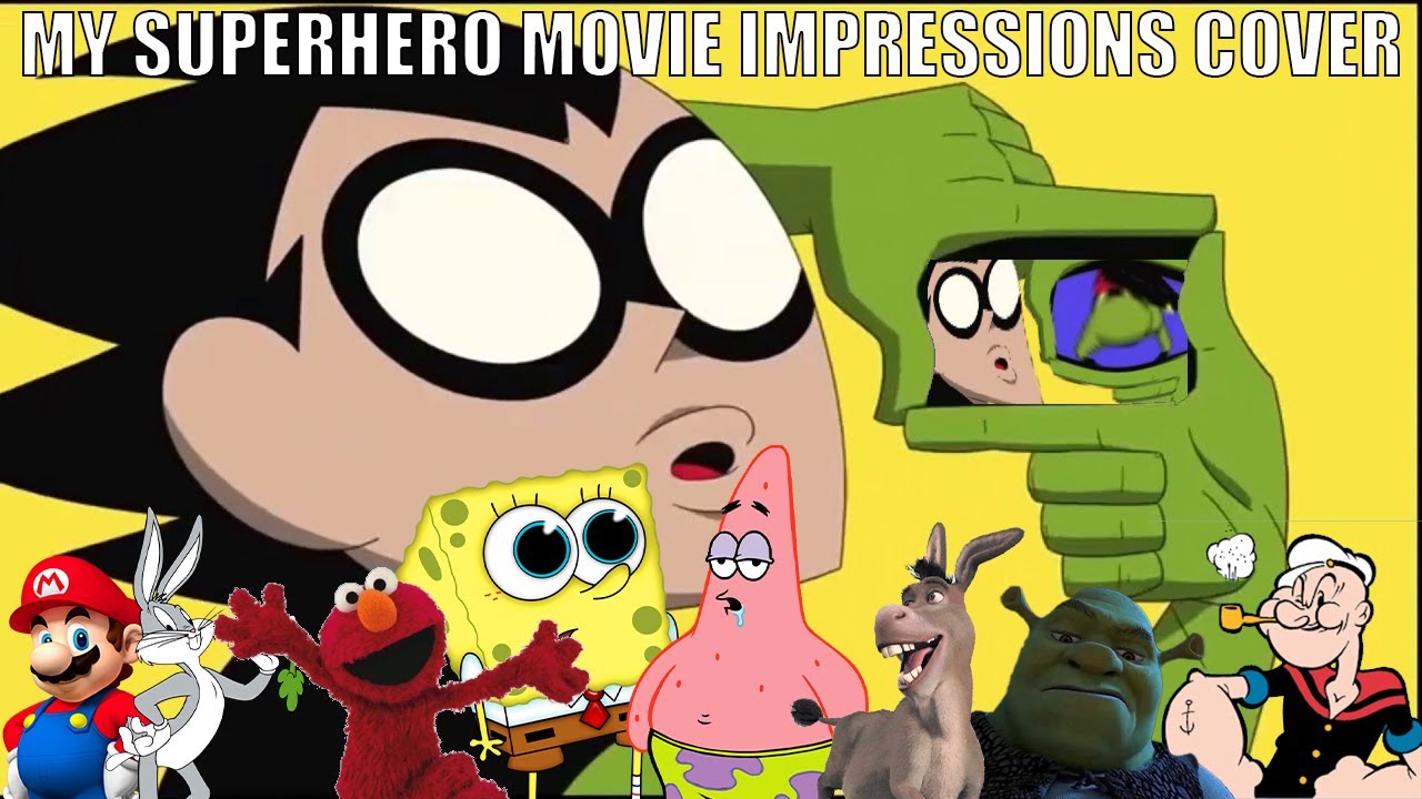 Voice Impressionist Sings "My Superhero Movie" (COVER) - YouTube