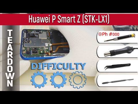Wie man 📱 Huawei P Smart Z STK-LX1 zerlegt