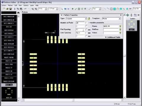 Drawing footprint in DipTrace PCB - YouTube