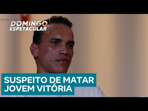Caso Vitória: Cabrini confronta homem apontado como assassino da jovem