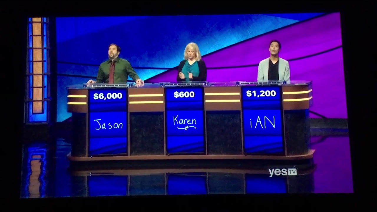 Jeopardy, Jason Zuffranieri DAY 18 - 1st Daily Double (9/24/19) - YouTube
