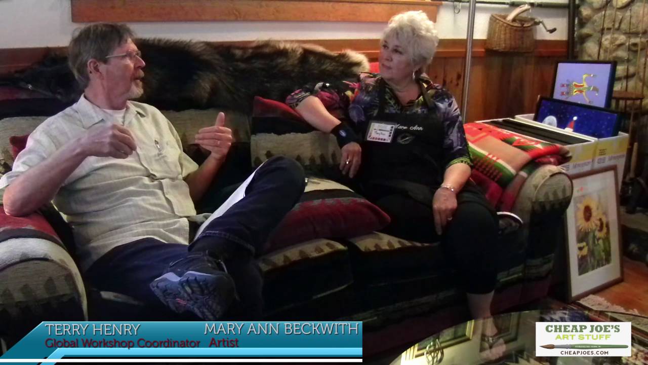 In Depth with Artist Mary Ann Beckwith - YouTube