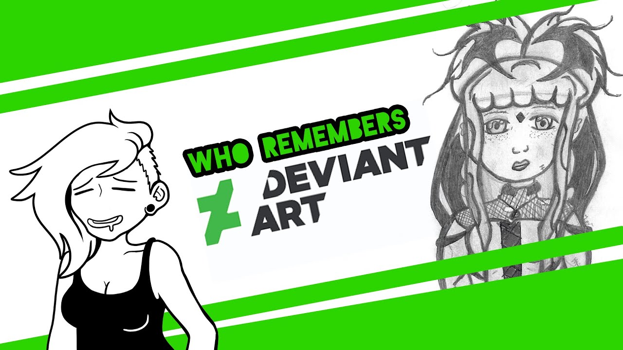 I visited my original DeviantArt account! - YouTube