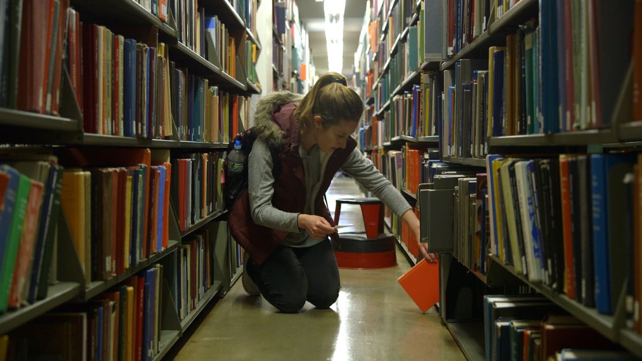 Mugar Library Behind the Scenes During Study Week - YouTube