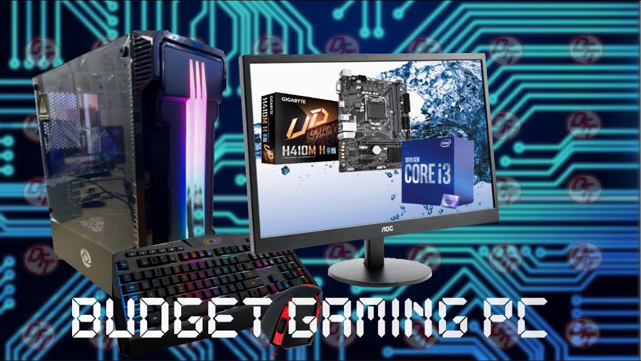 Budget gaming PC (Intel) - YouTube