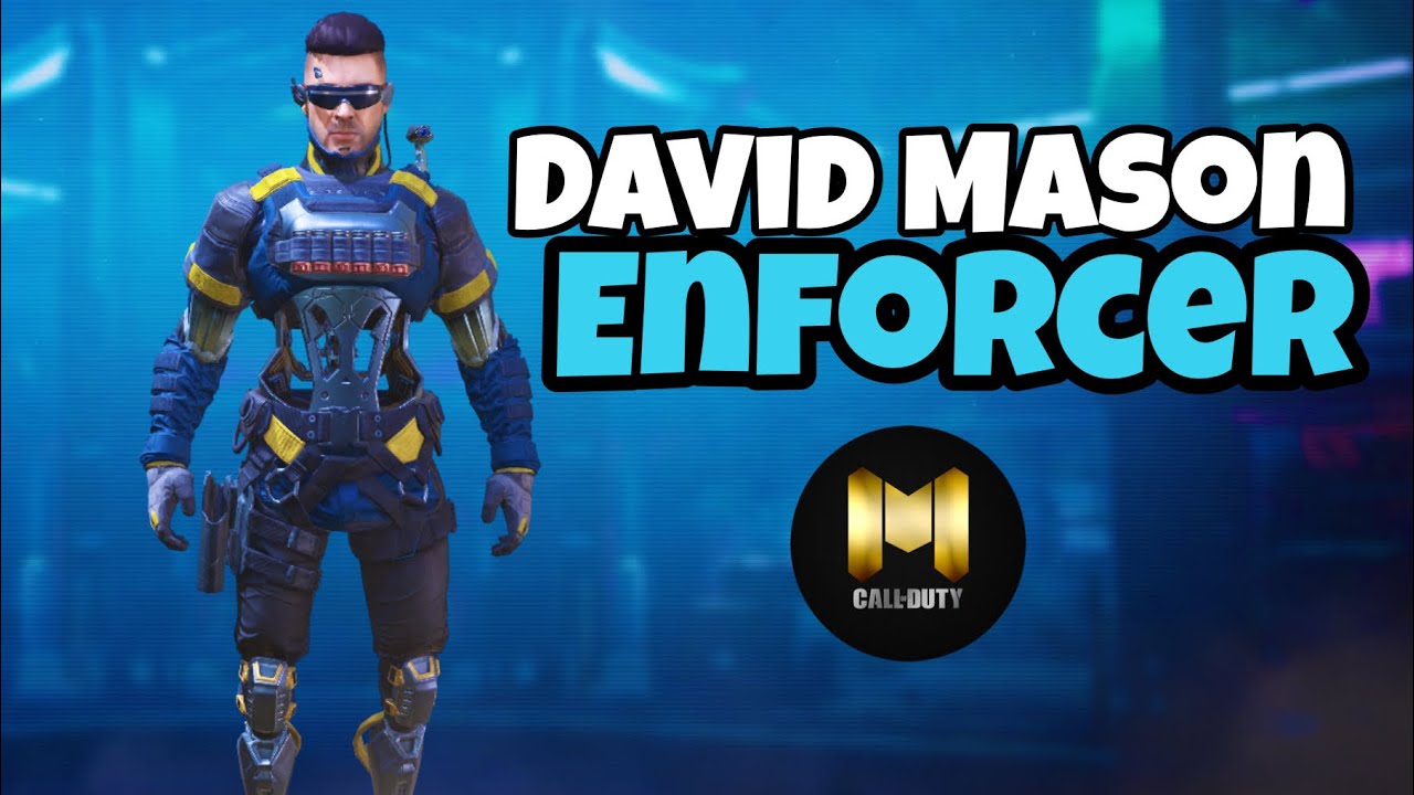 *NEW* DAVID MASON - ENFORCER | Season 1 BattlePass Skin | CALL OF DUTY ...