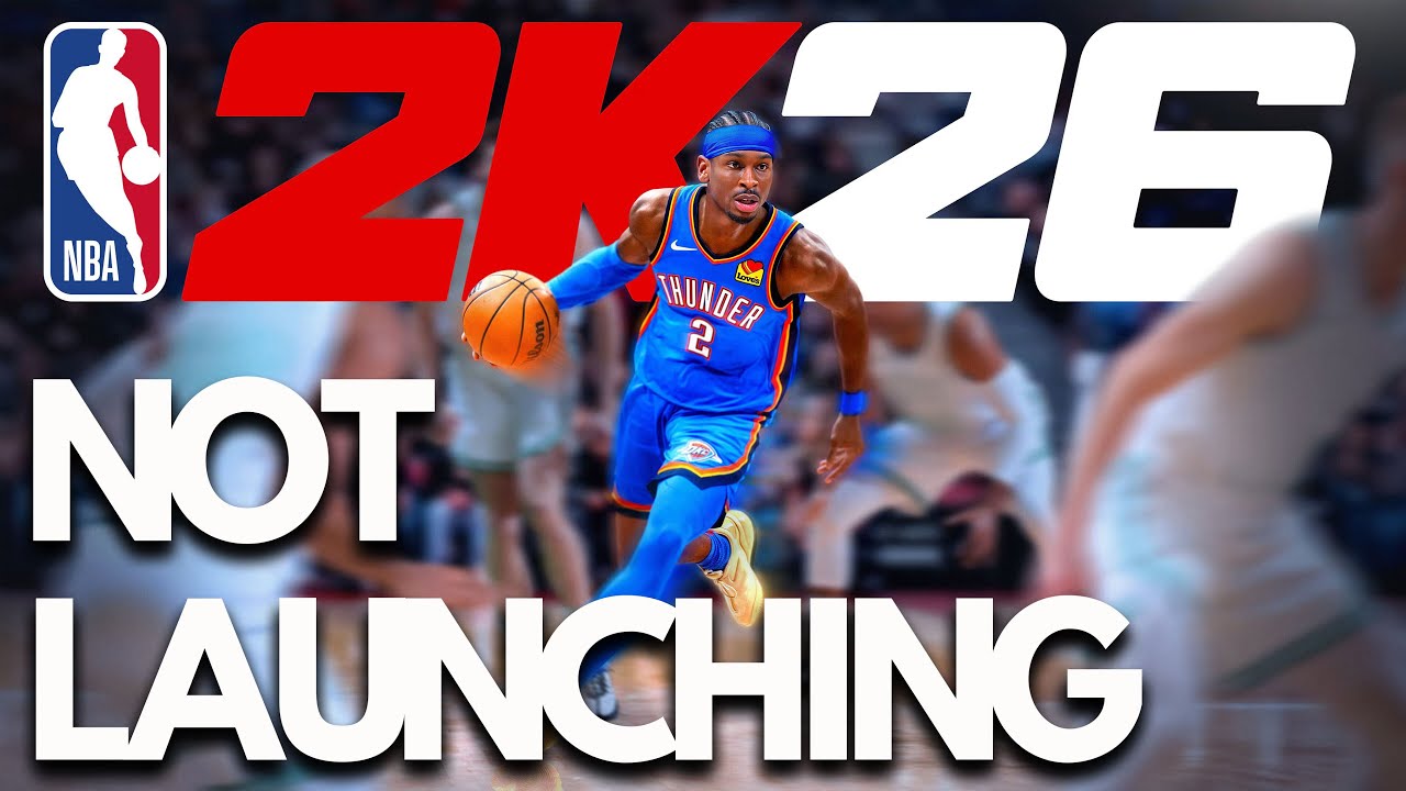 🏀 NBA 2K26 Not Launching / Crashing / Freezing / Not Loading / Black ...