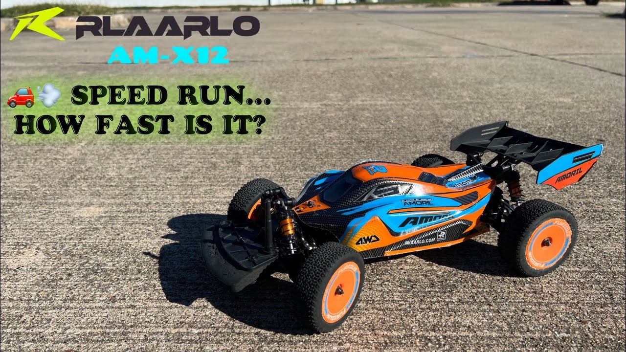 RLAARLO AM-X12 3S SPEED RUN HOW FAST IS IT? #rc #speedrun #rccar # ...