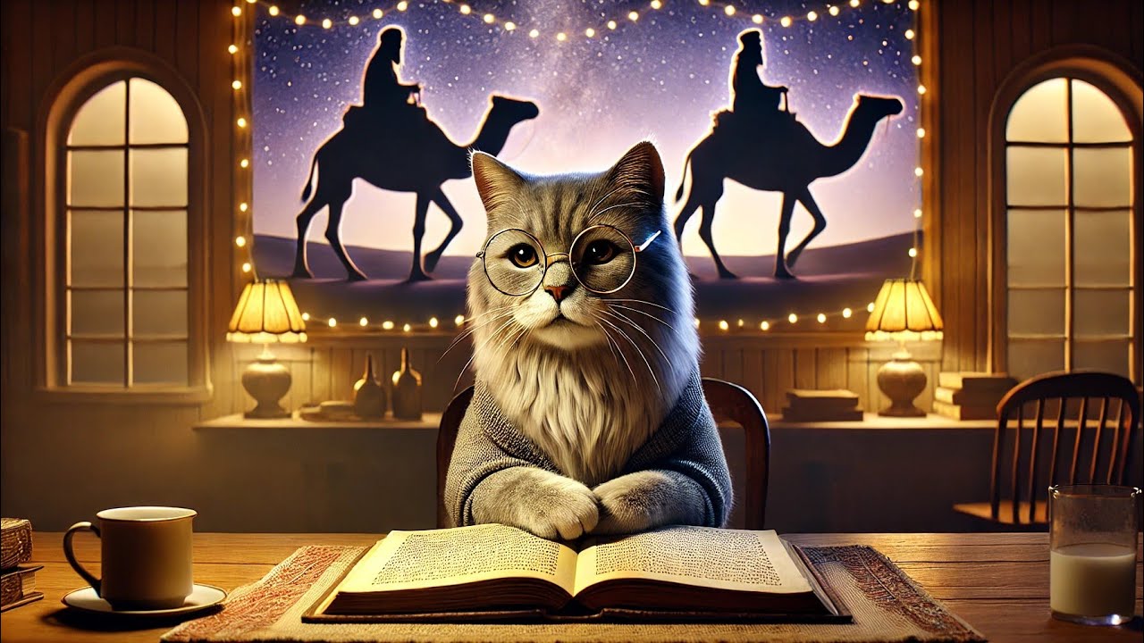 El gato sabio nos cuenta La historia de los Reyes Magos - YouTube