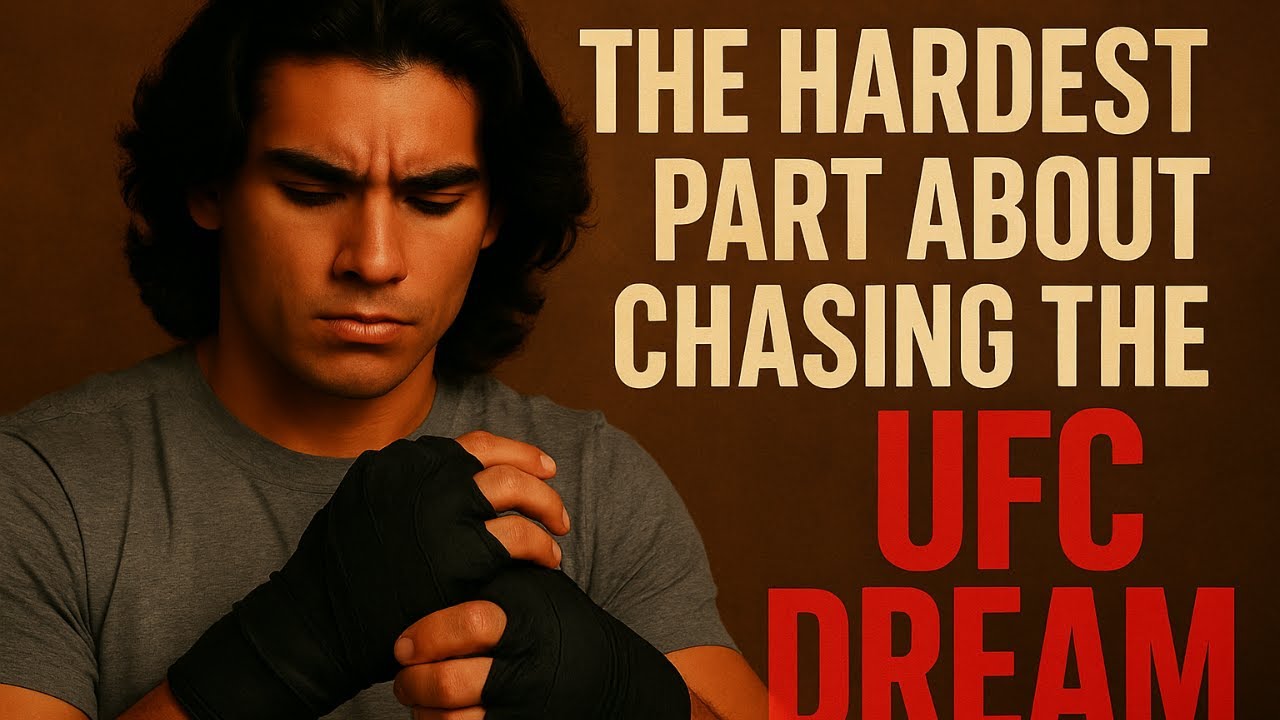 The Hardest Part About Chasing the UFC Dream At 16 Years old - YouTube