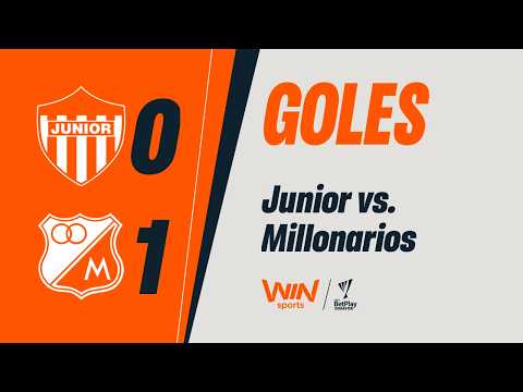 Junior vs. Millonarios (goles) | Liga BetPlay Dimayor 2026-2 | Fecha 2