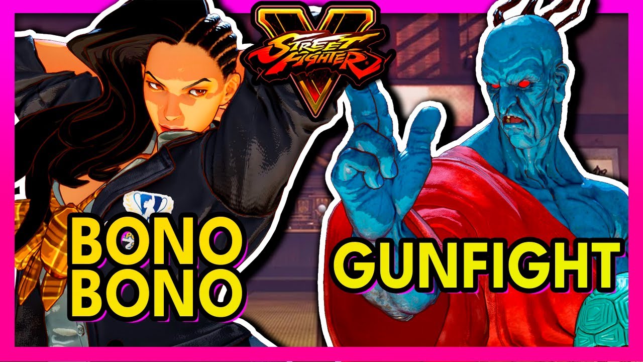 SFV 🥊 Bono Bono (LAURA) VS Gun Maru (ORO) 🥊 スト5 🥊 SF5 🥊 Street Fighter ...