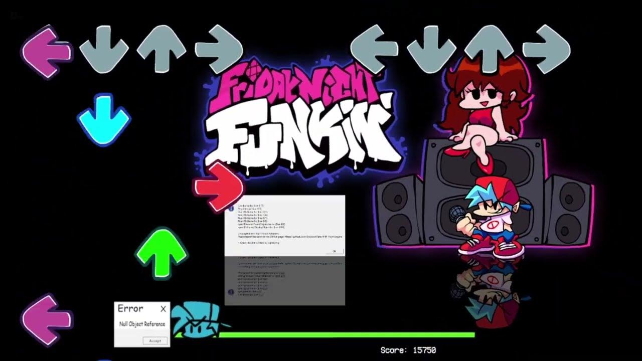 FRIDAY NIGHT FUNKIN': NULL OBJECT REFERENCE - Null Object Reference - YouTube