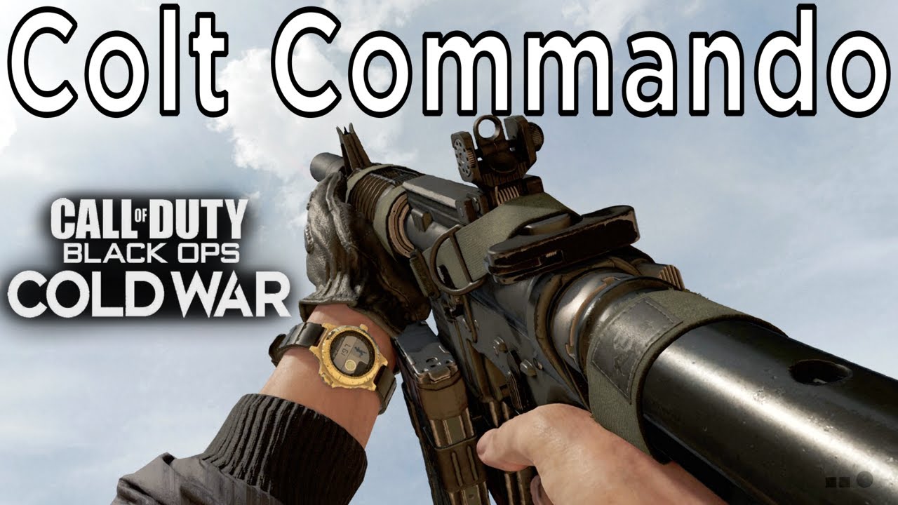 Colt Commando (XM4) Gameplay | Call of Duty Black Ops Cold War (PS5 ...