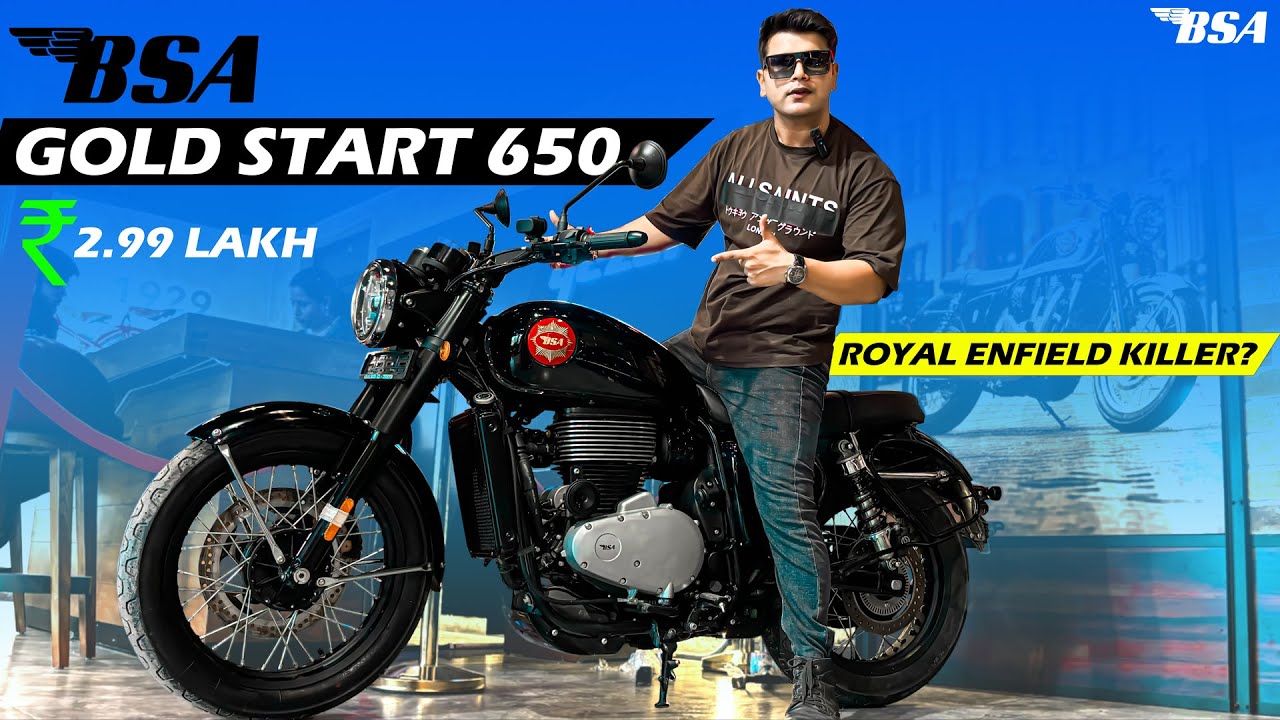 Cheapest 650CC Bike In India😍 BSA Gold Star 650| Royal Enfield Killer😏 ...