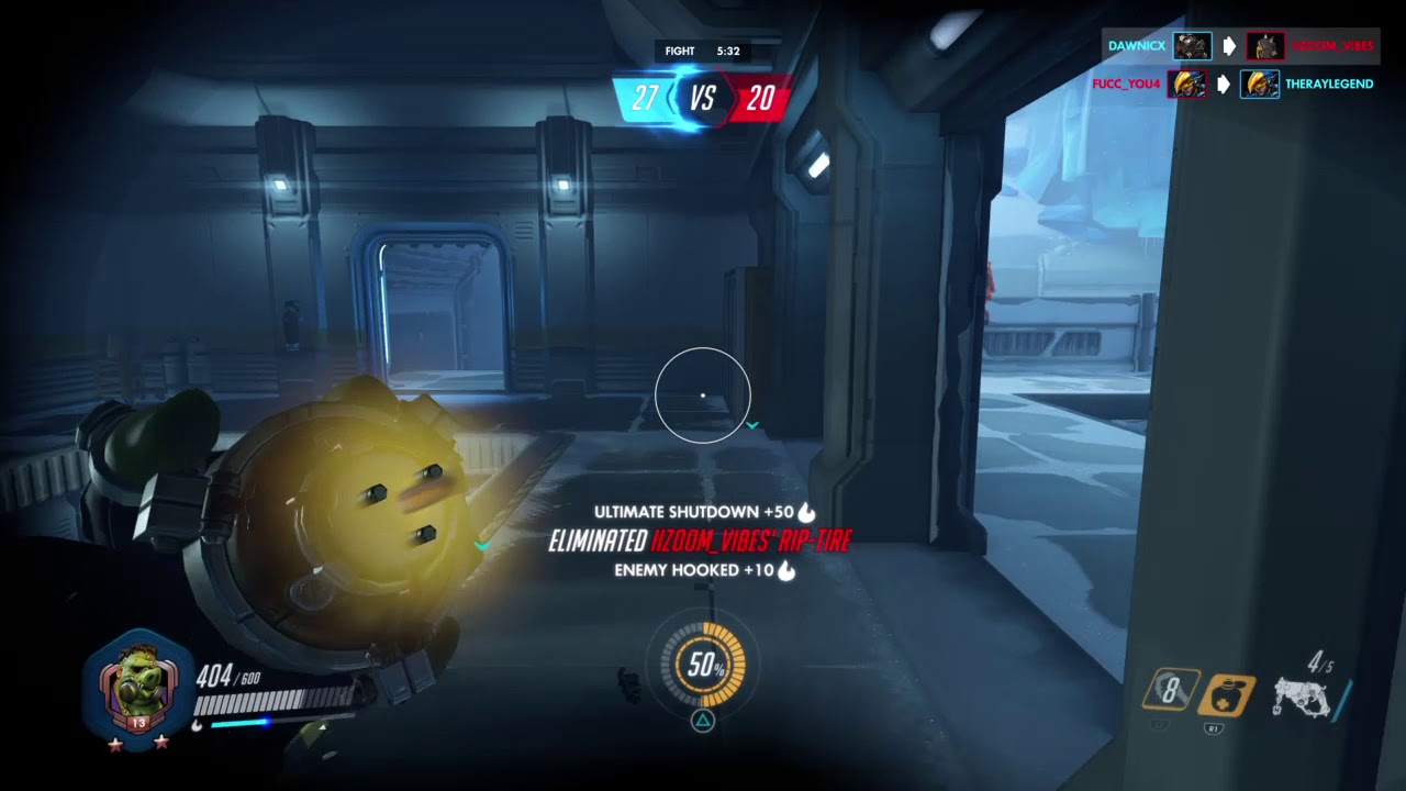 Overwatch Roadhog RIP-Tire Hook? - YouTube