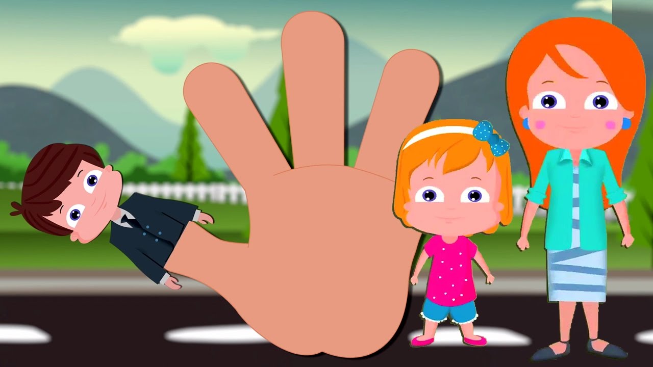 famille doigt nursery rhyme | Les comptines pour enfants | Finger ...