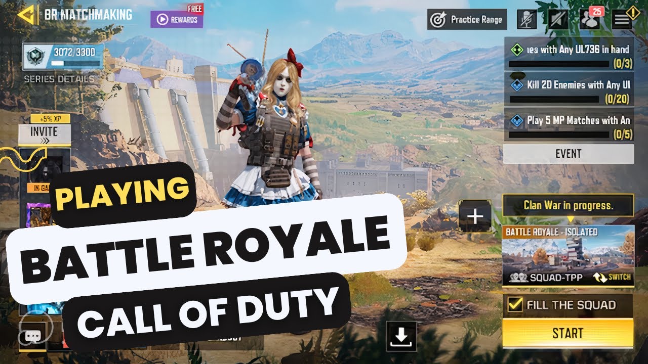 🎮⚔️👼 Call of Duty: Playing a Battle Royale Game with the New Skin Death ...