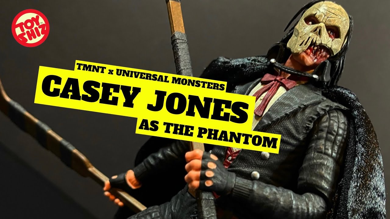 2023 CASEY JONES as the PHANTOM | TMNT x Universal Monsters | NECA Toys ...