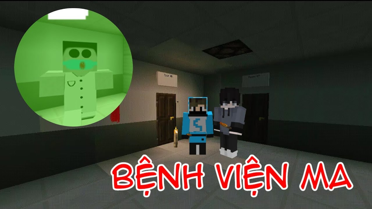 Chơi Map "Bệnh viện ma" Trong Minecraft với Hải P1 (Chơi Map kinh dị ...