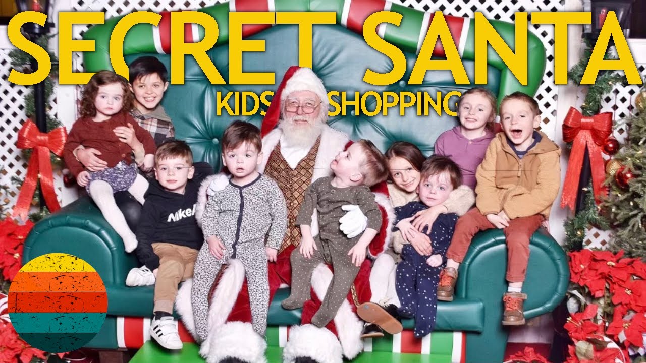 SIBLINGS OF A LARGE FAMILY GET SECRET SANTA GIFTS FOR EACHOTHER! || Big ...