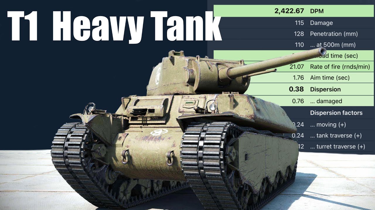 T1 heavy | No gold | 3 marks | World of Tanks - YouTube