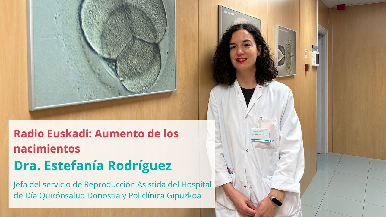 Estefanía Rodríguez en Radio Euskadi: Aumento de la Natalidad - YouTube