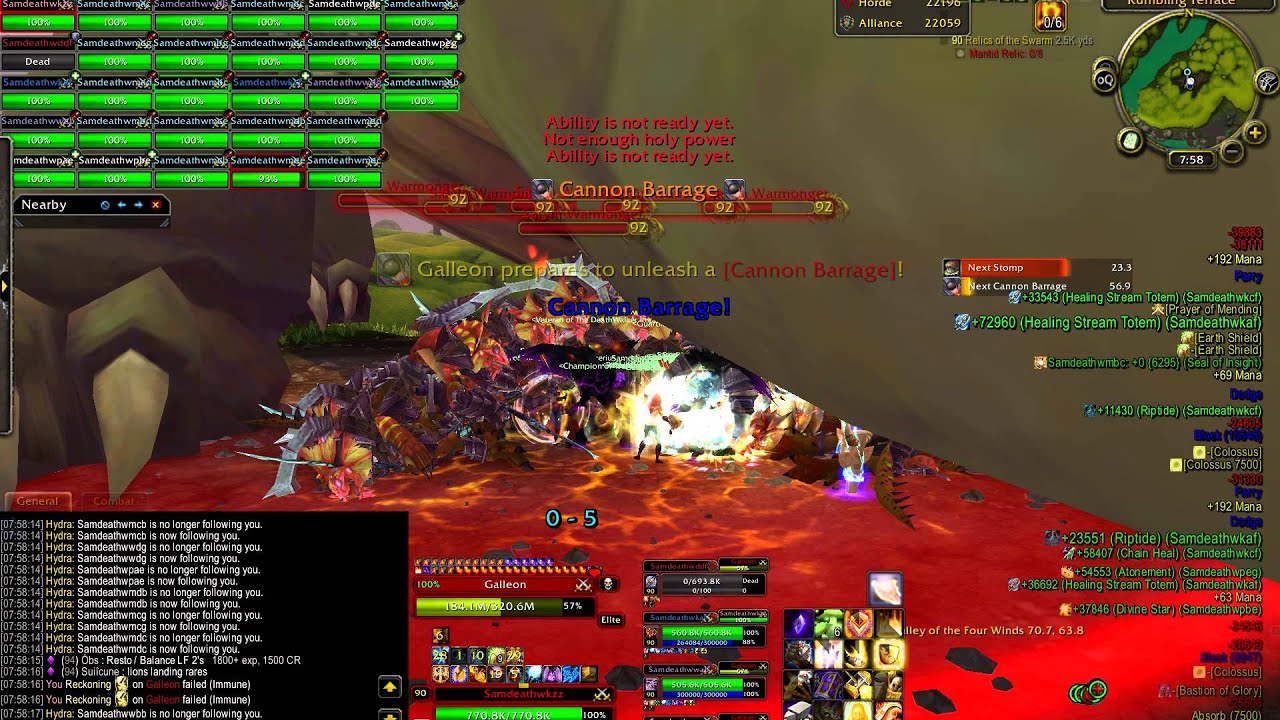 Sam DeathWalker 5.4 28 Box SOLO of Galleon! - YouTube