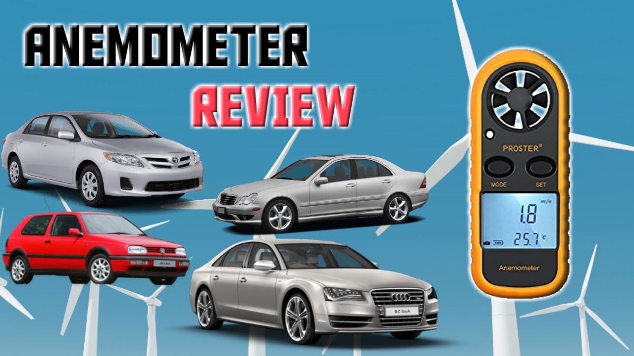 Anemometer Car Air Conditioning Measure (from AliExpress) - YouTube