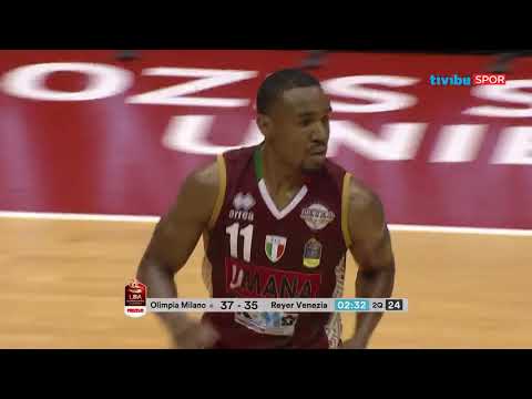 İtalya Süper Kupa Finali | Olimpia Milano - Reyer Venezia (En İyi Hareketler)