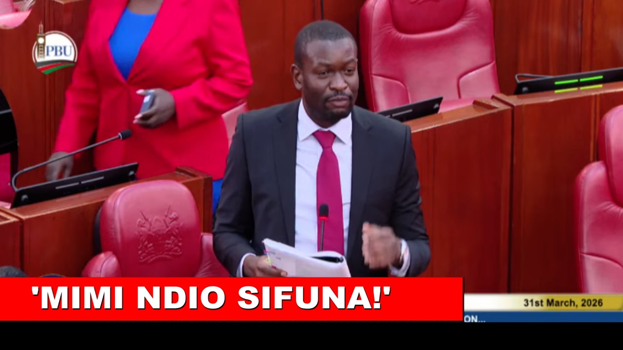 Listen to Senator Sifuna powerful remarks today in Senate hours after ...