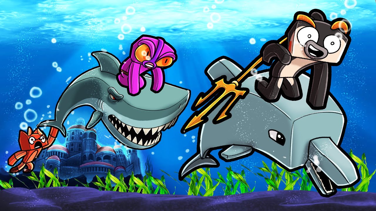 Atlantis UNDERWATER Survival in Minecraft! (Atlantis Craft) - YouTube