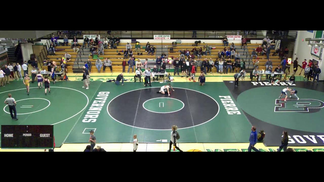 Middle School State Wrestling Tournament- Main Gym - YouTube