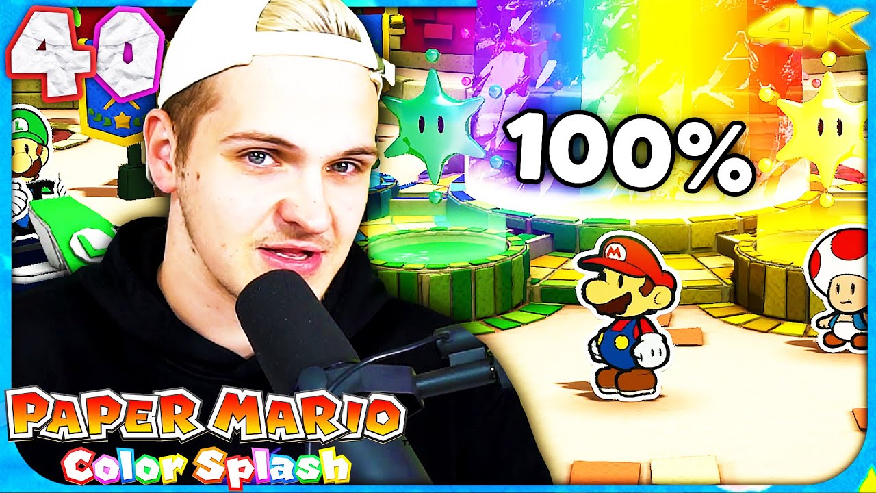 Let's Play Paper Mario: Color Splash #40 🌈 BONUS PART! Die ganzen 100% ...