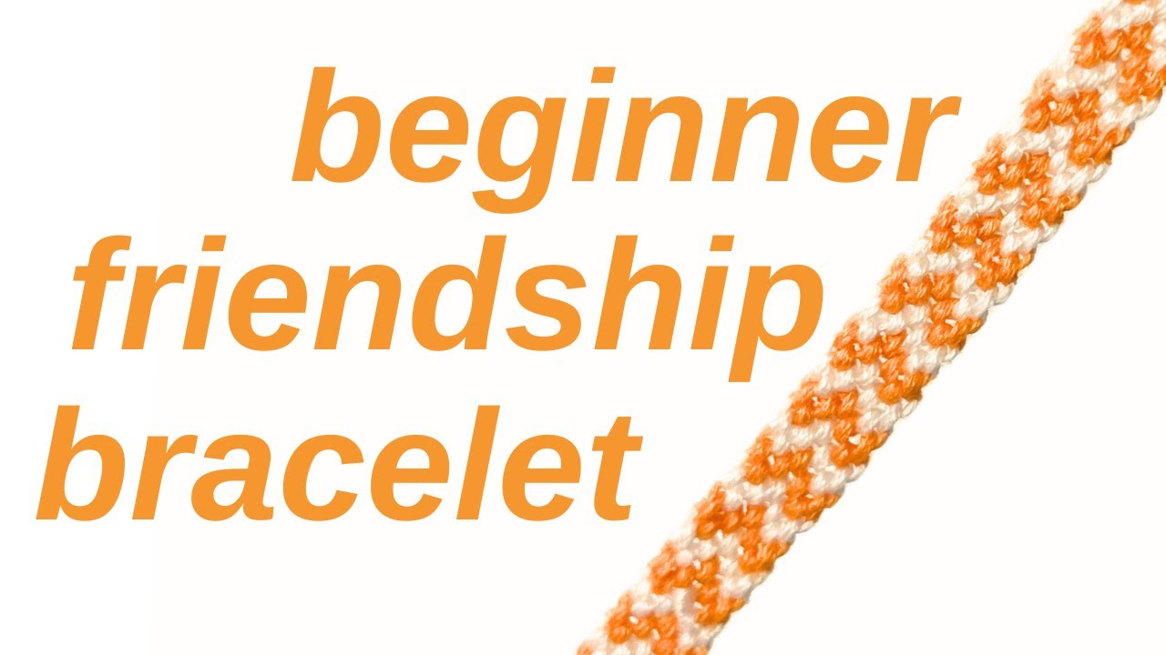 double chevron (beginner) tutorial || friendship bracelets - YouTube