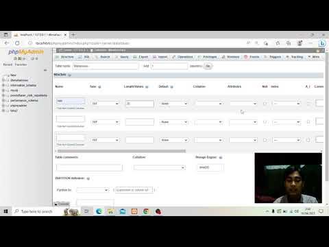 UTS_english_How to use XAMPP and create database with phpmyadmin - YouTube