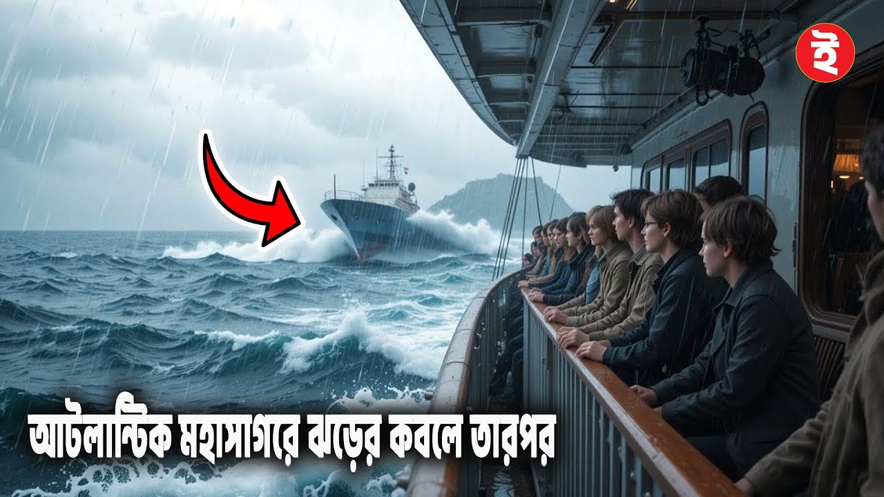 আটলান্টিক মহাসাগরের ৩৫ কিলোমিটার গভীরে ঝড়ের কবলে পড়ার পর কি হয়েছিল ...
