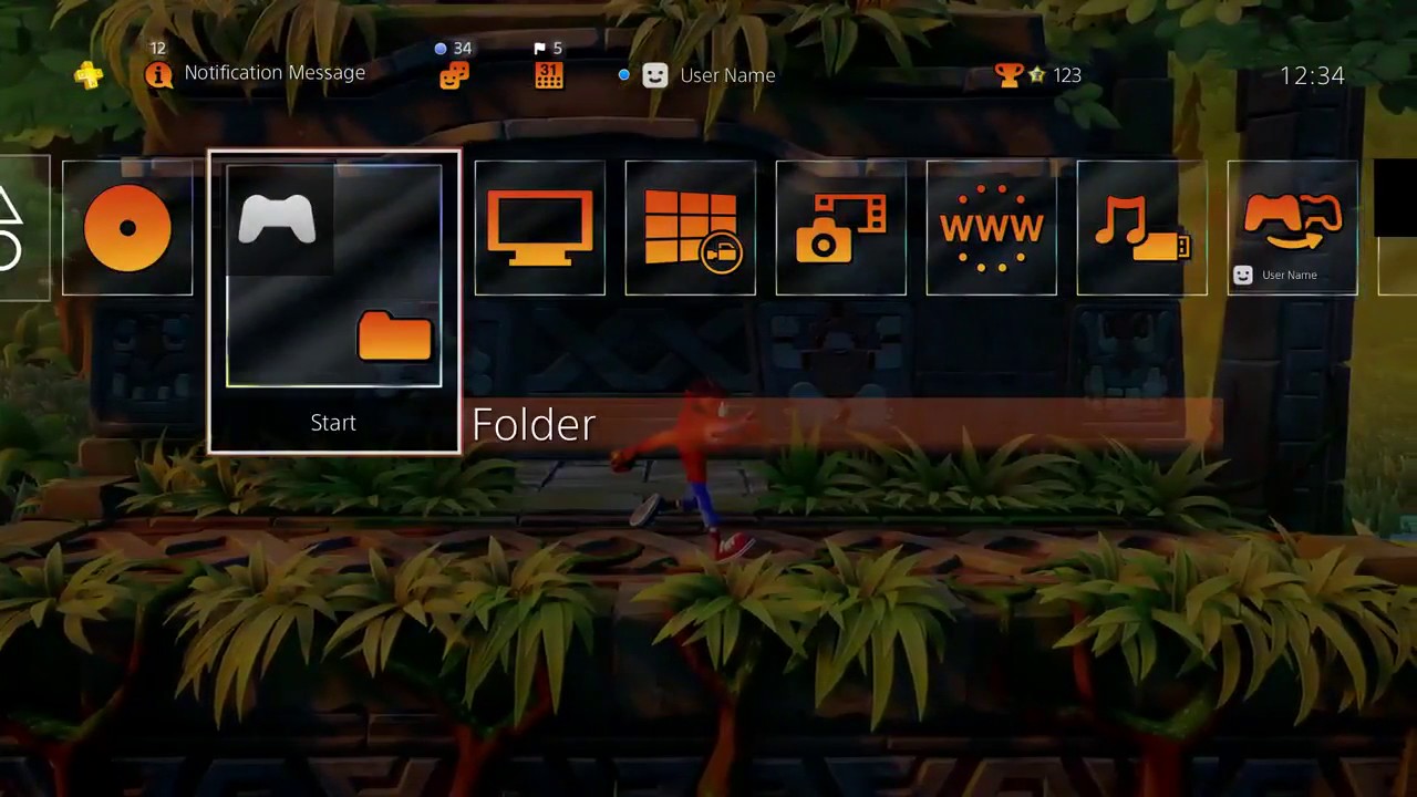 Crash Bandicoot N Sane Trilogy - PS4 Menu Theme - YouTube