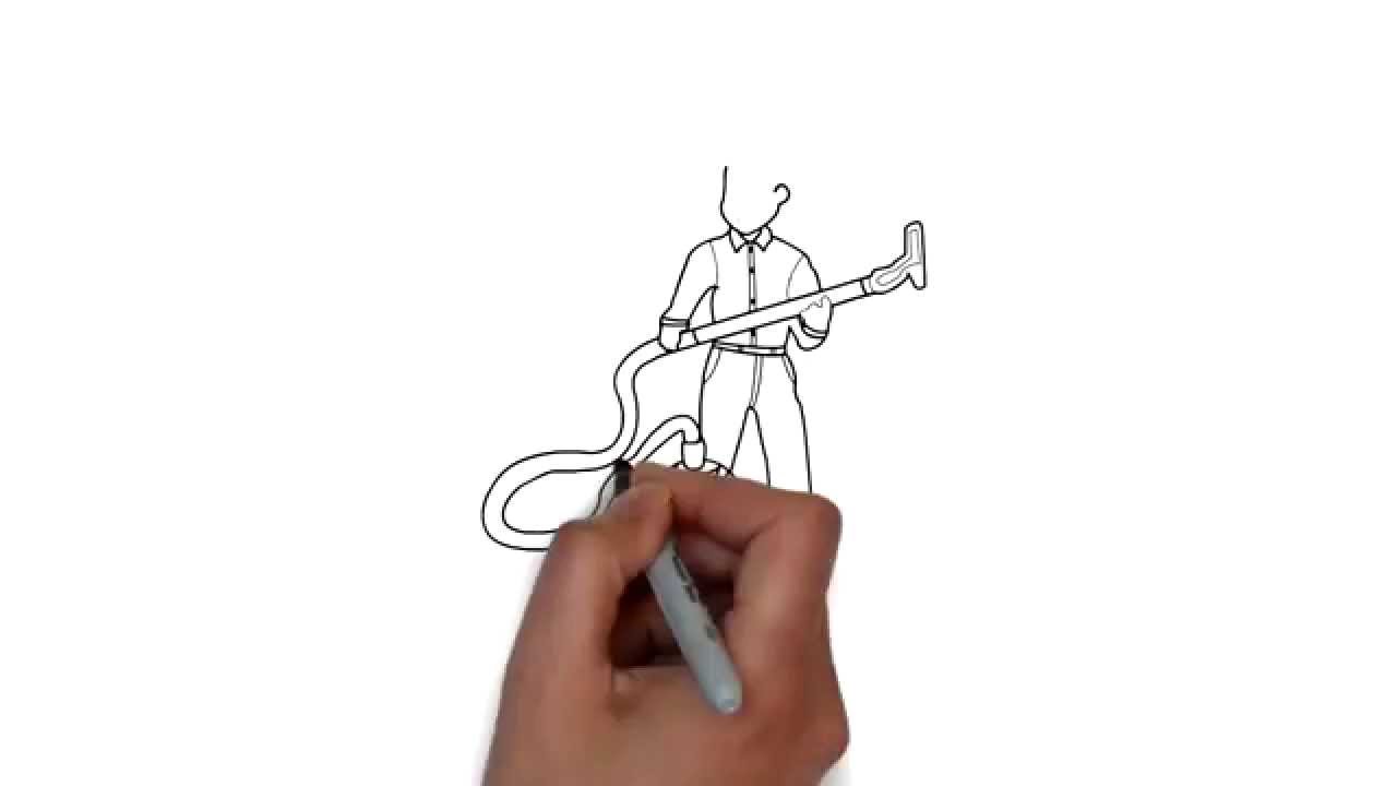 Carpet Cleaner Business Whiteboard Animation Video Ad - Cloudtractive ...
