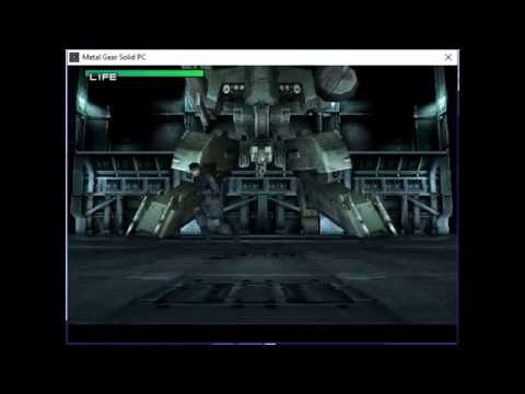 Metal Gear Solid REX Phase 1 Strategy (No damage) - YouTube