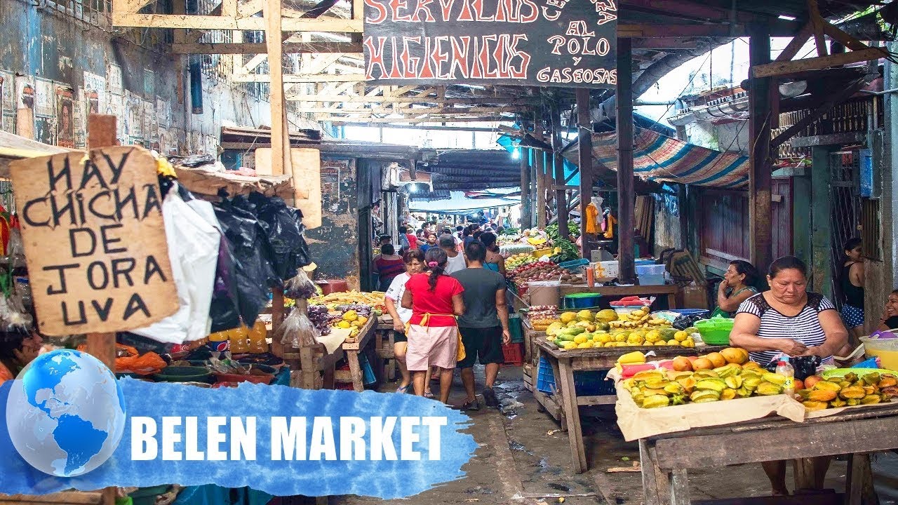 The Most Exotic Market in the World | Belen Market [Iquitos / Peru ...