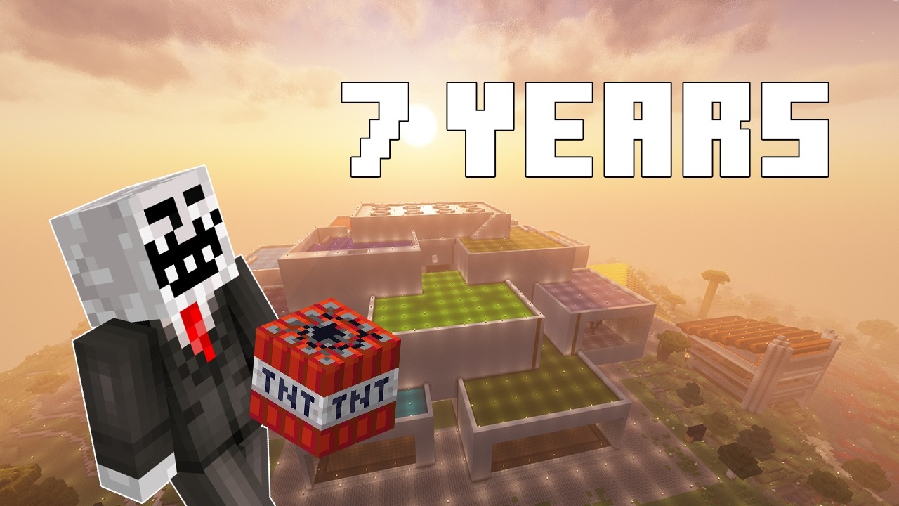 We destroyed 7 years of Minecraft history... - YouTube
