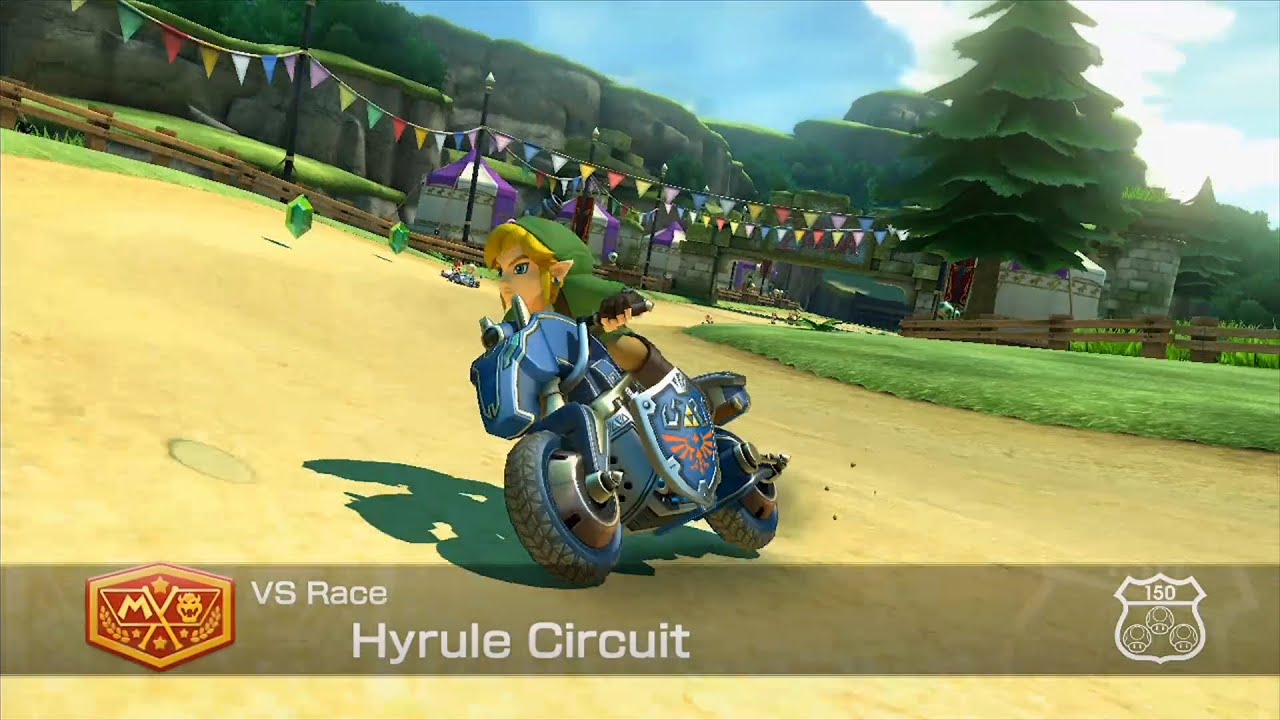 Mario Kart 8 - Hyrule Circuit - YouTube