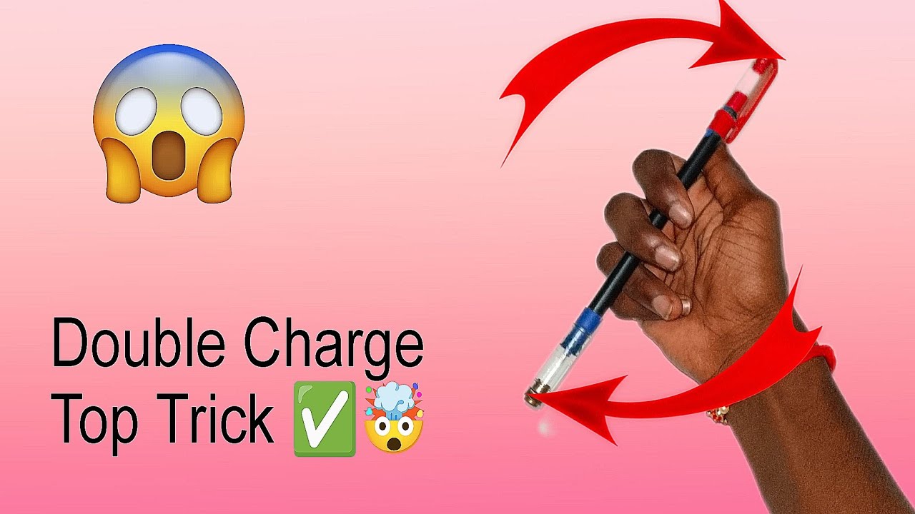 Amazing Pen Spinning Tutorial 😍💯 || Double Charge Pen Spinning Tutorial... - YouTube