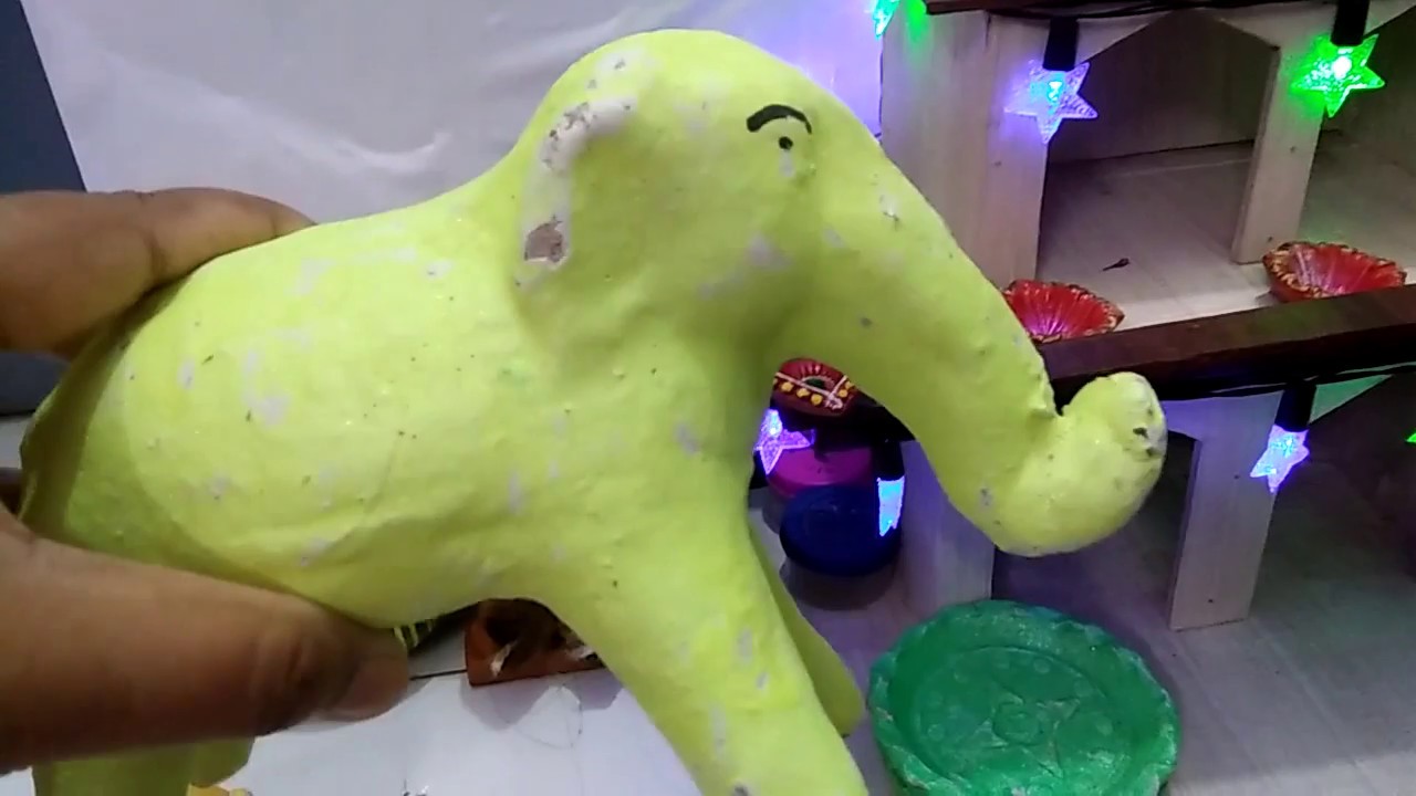 How to play with earthen Diwali mud toys - YouTube