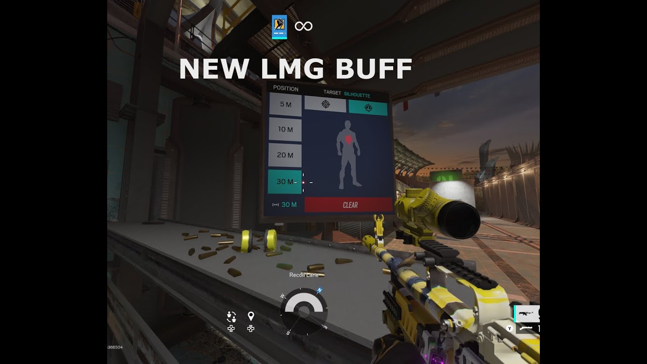 Rainbow 6 Siege Update Buff Recoil For LMG On Console - YouTube